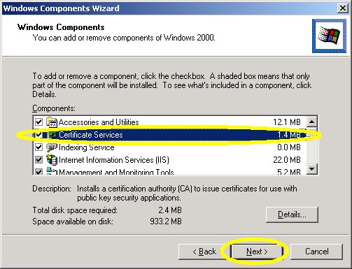 Geeky Bob | IIS 5: Setting up SSL - Appendix A: Installing Certificate ... Geeky Bob | IIS 5: Setting up SSL - Appendix A: Installing Certificate ...