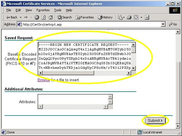 Geeky Bob Iis 5 Setting Up Ssl Part 2 Obtaining A Certificate 4282